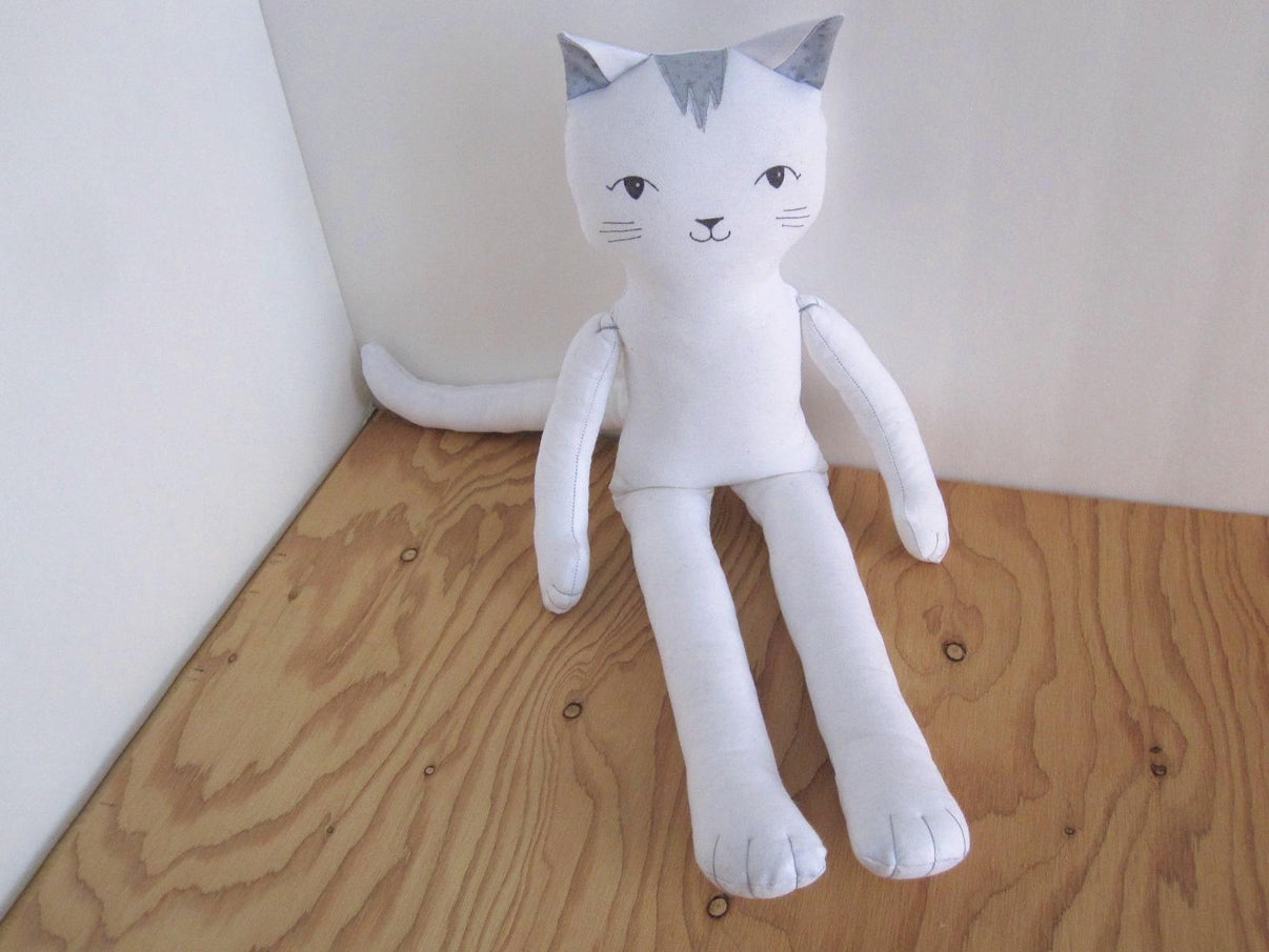 18" Cat Doll Sewing Pattern – CreateJoyMakeStuff