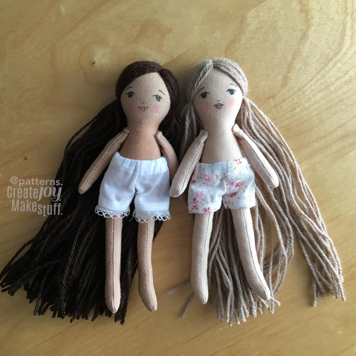 Pocket Doll Sewing Pattern – CreateJoyMakeStuff